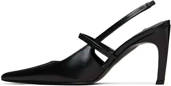 TOTEME Naplack Pointed Toe Pumps