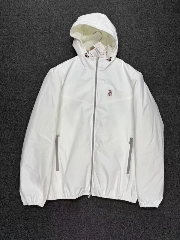 Brunello Cucinelli Zip-fastening Hooded Jacket