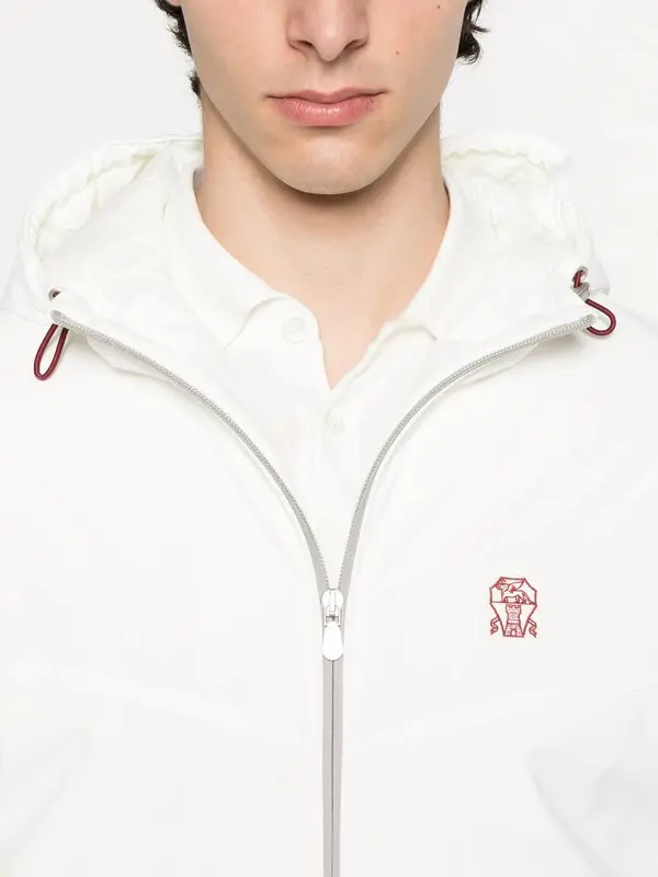 Brunello Cucinelli Zip-fastening Hooded Jacket