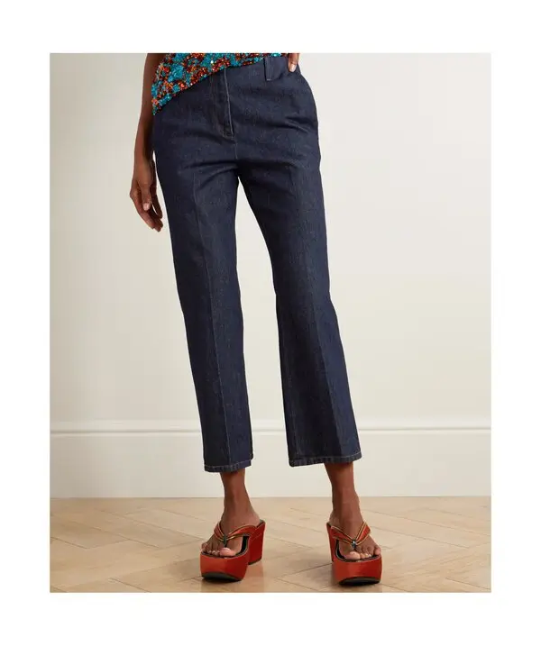 Dries Van Noten Pressed Crease Jeans