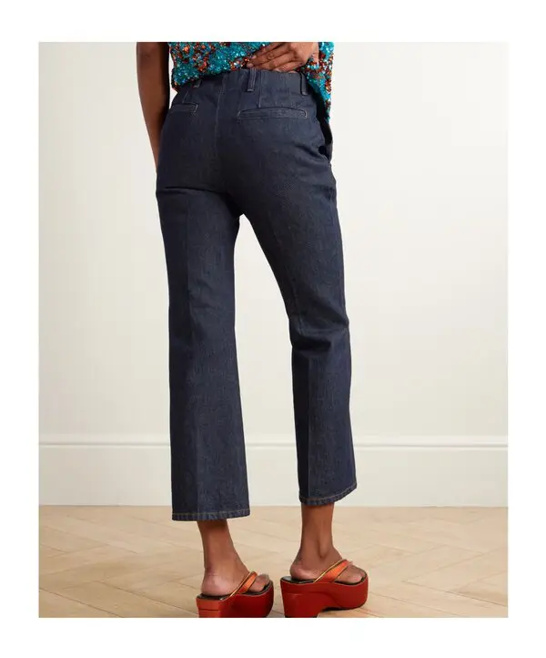 Dries Van Noten Pressed Crease Jeans