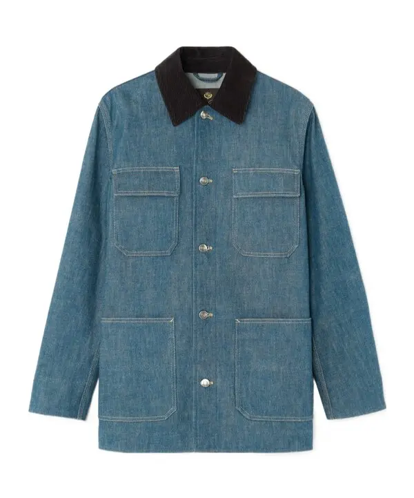 Loro Piana Long-sleeved Denim Coat