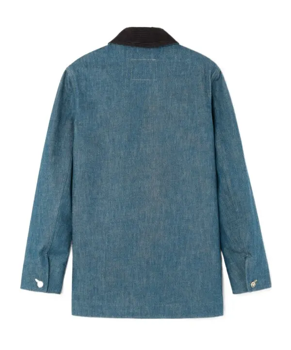 Loro Piana Long-sleeved Denim Coat
