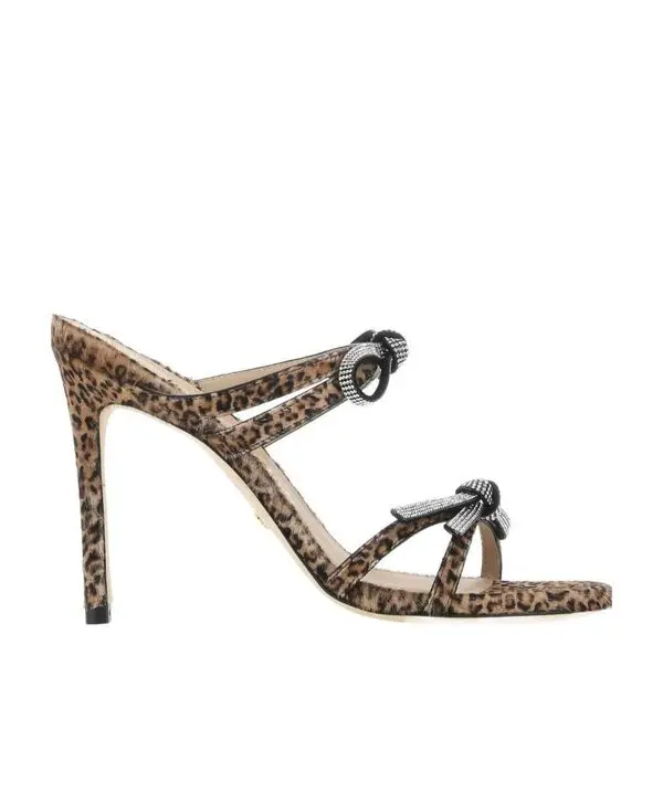 STUART WEITZMAN Bow Detailed Slip-on Mules