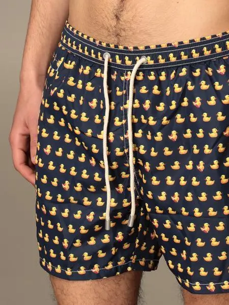 MC2 SAINT BARTH Lighting Duck-print Swim Shorts