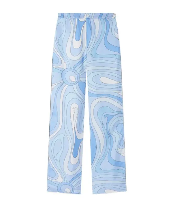 Emilio Pucci Printed Straight-leg Pants