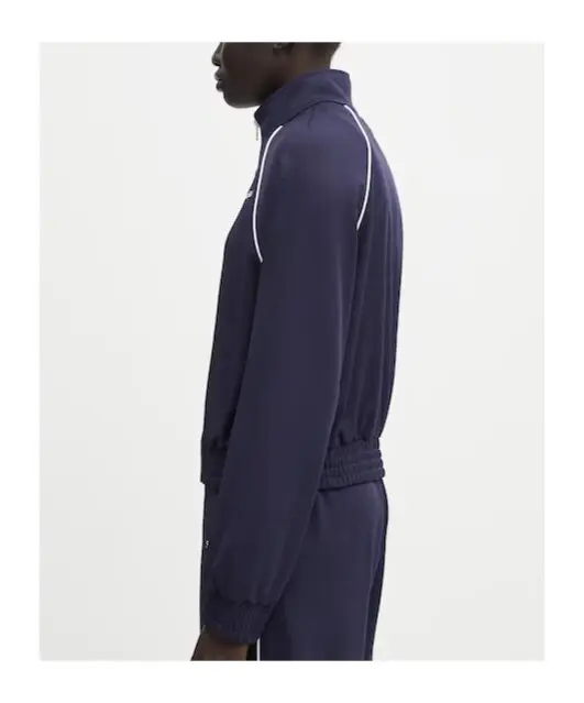 SPORTY  RICH Sporty & Rich Serif Logo Retro Track Jacket