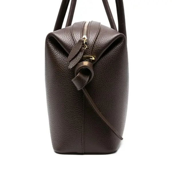 Yuzefi Pebbled Texture Top Handle Bag