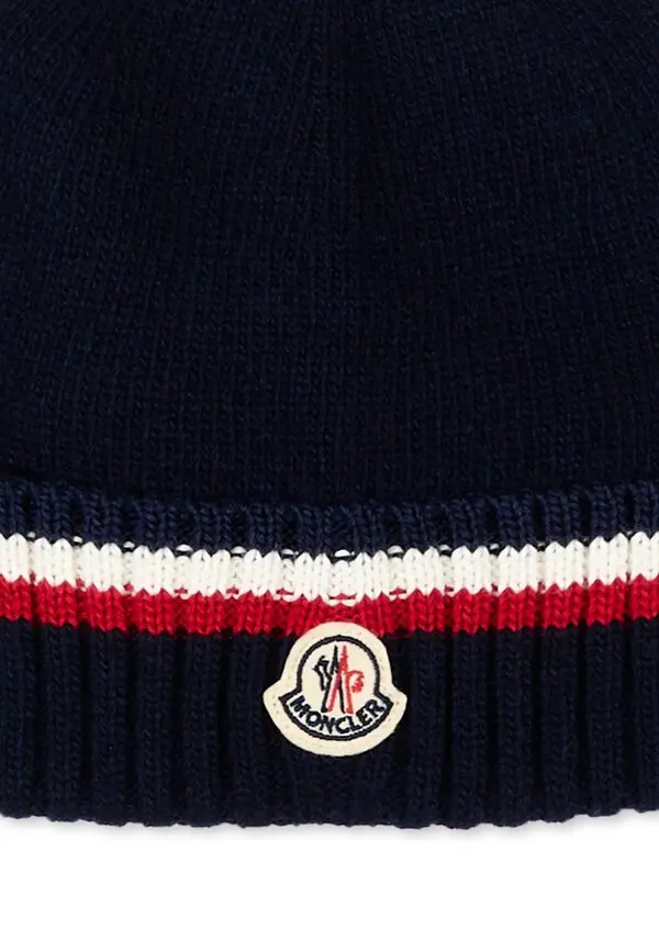 Moncler Ribbed Knit Hat