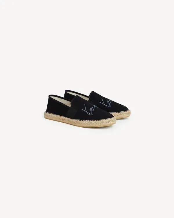 Kenzo Signature' Espadrilles In Canvas