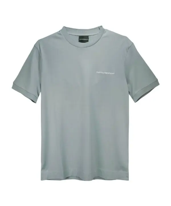 Emporio Armani Item O-neck Short-sleeved T-shirt - Gray