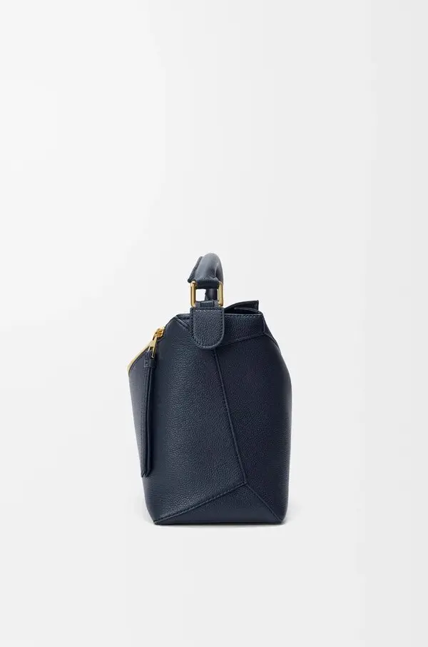 Loewe Medium Puzzle Edge Bag - Deep Navy Blue