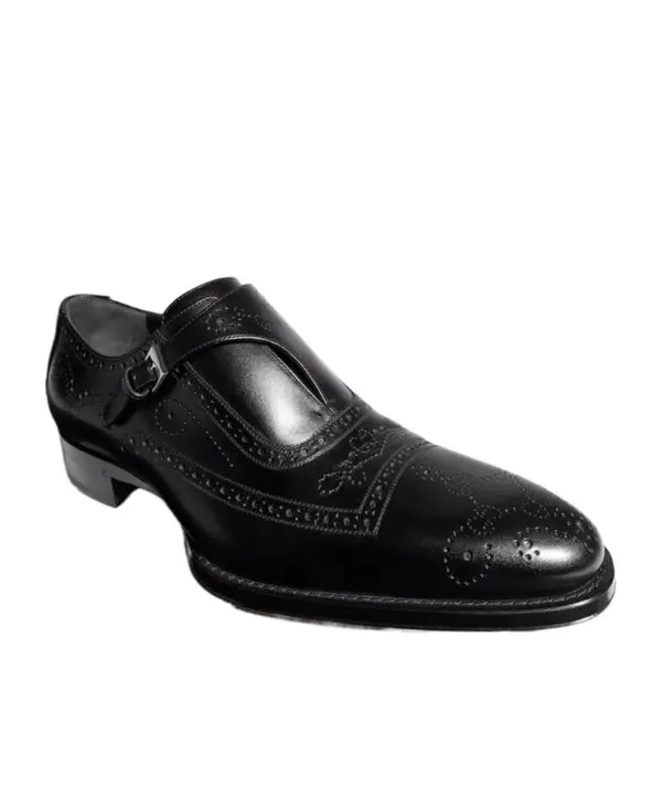 Gucci Monk Strap Brogue Shoes