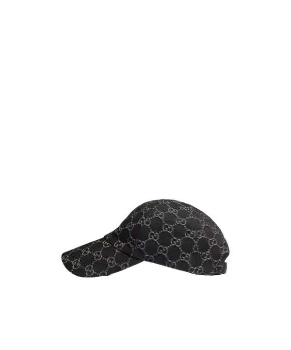 Gucci Gg Cotton Denim Baseball Hat