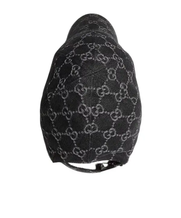 Gucci Gg Cotton Denim Baseball Hat