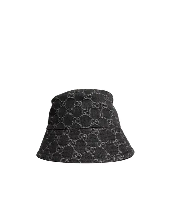 Gucci Gg Cotton Denim Bucket Hat
