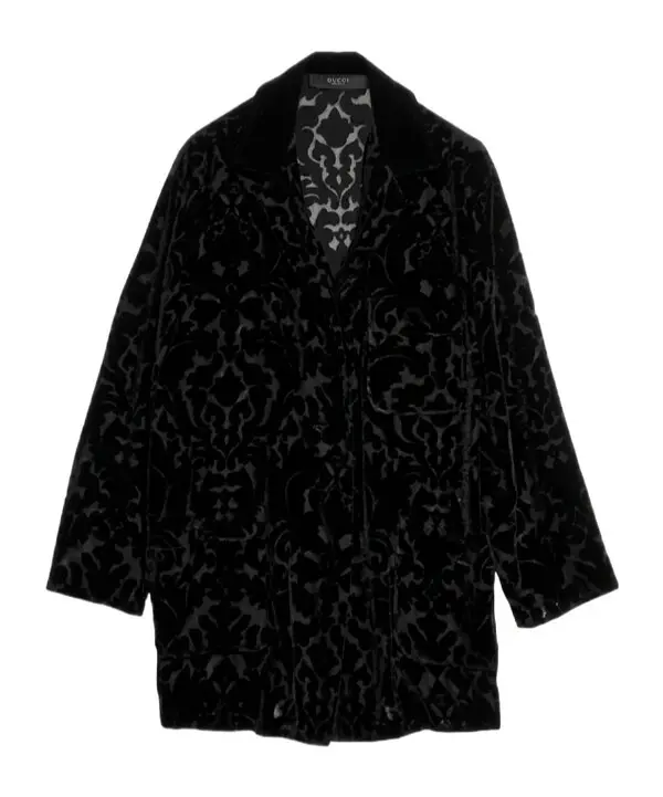 Gucci Floral Devoré Velour Shirt