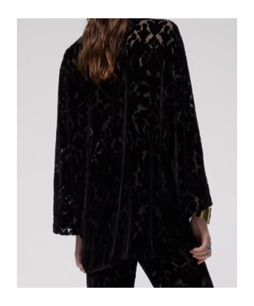 Gucci Floral Devoré Velour Shirt