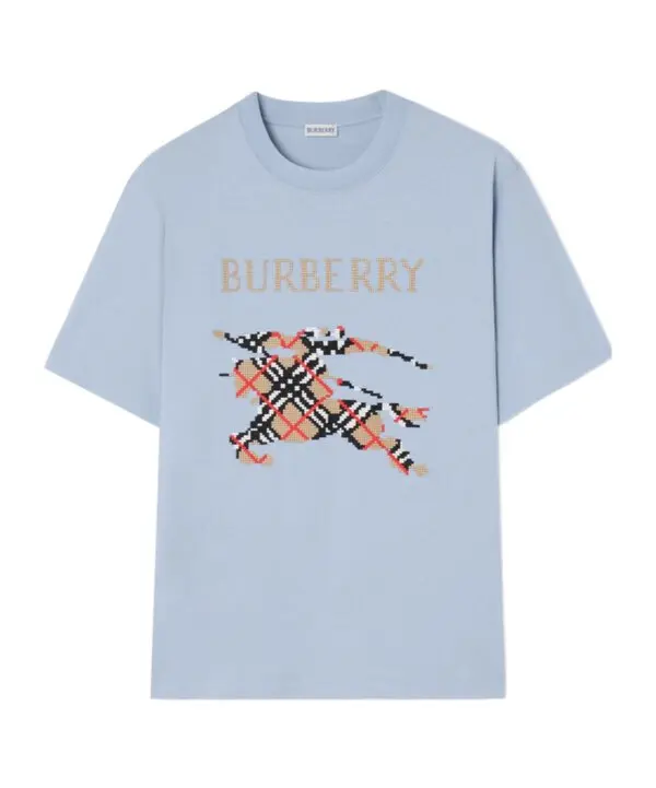 Burberry Logo Detailed Crewneck T-shirt