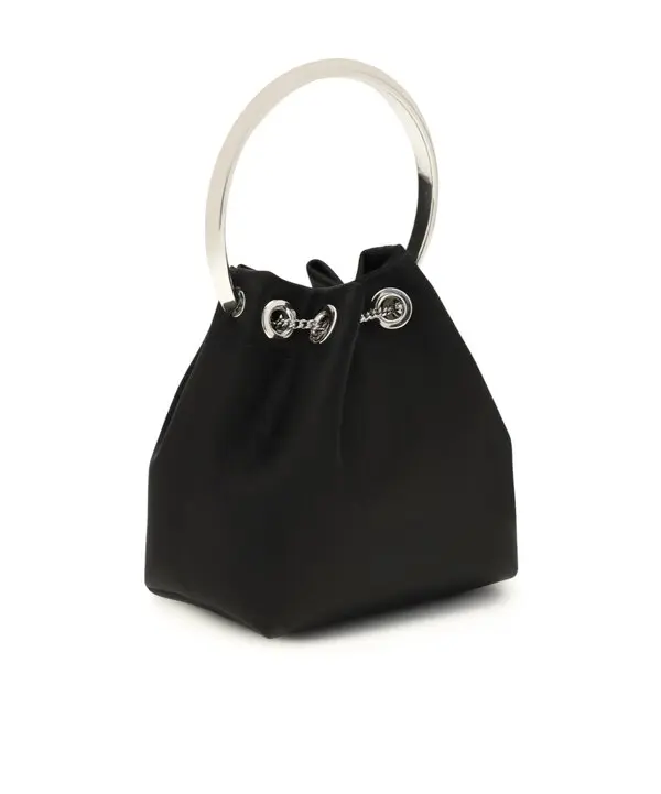 JIMMY CHOO Drawstring Bucket Bag