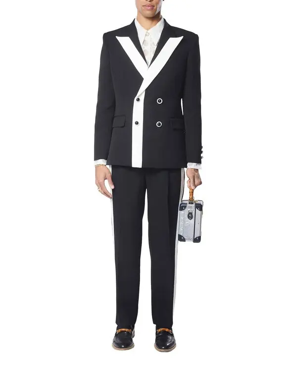 Casablanca High Waisted Cummerbund Trousers