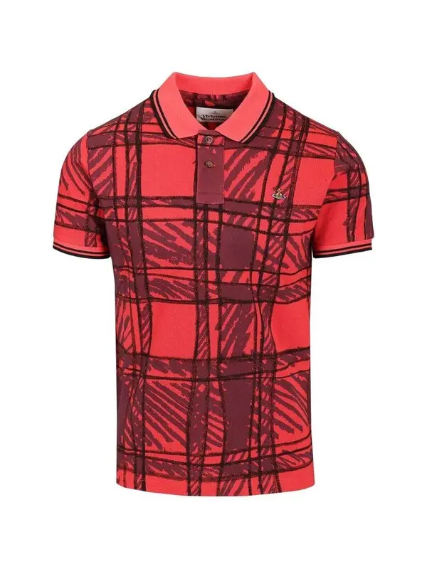 VIVIENNE WESTWOOD Scribble Polo - Red