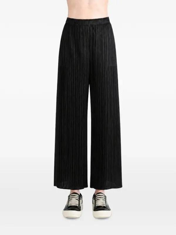 Issey Miyake Pleated Wide-leg Trousers - Multicolor