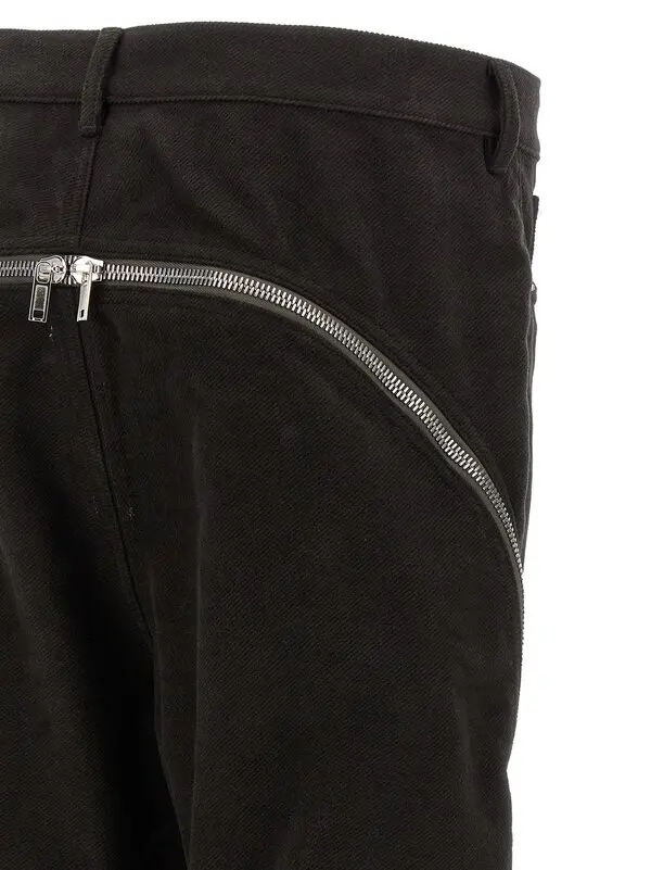 Rick Owens Bolan Banana Pants With Zip Detailing