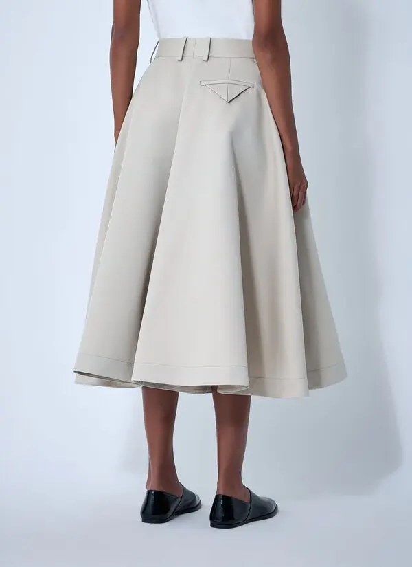 Bottega Veneta Silk And Cotton Twill Culottes