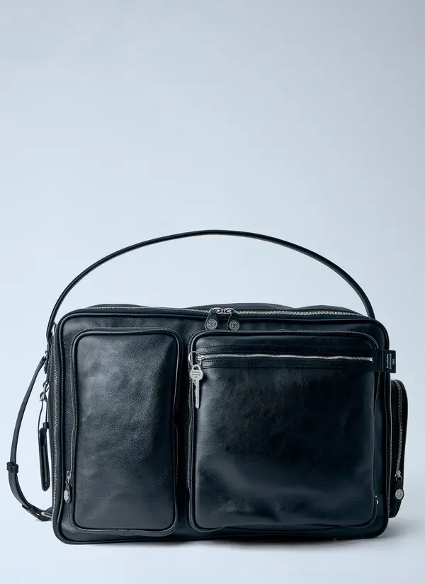 Acne Studios Cameroon Hotel Shoulder Bag - Black