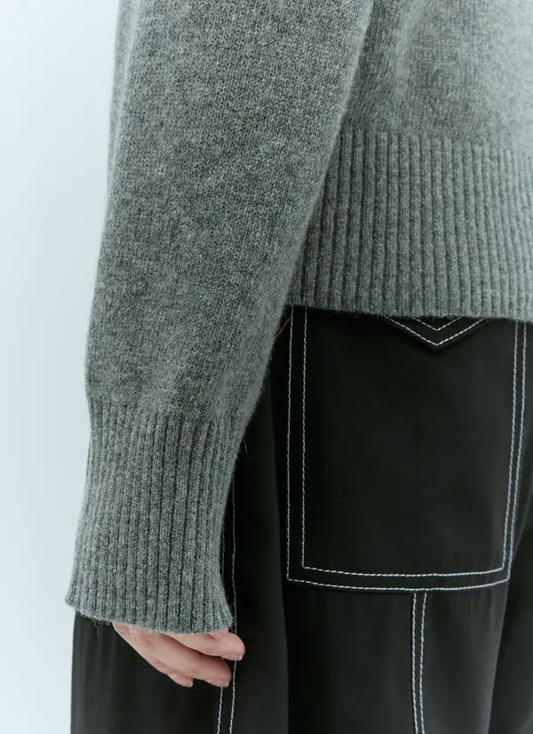 GANNI Graphic Strawberry Crewneck Sweater