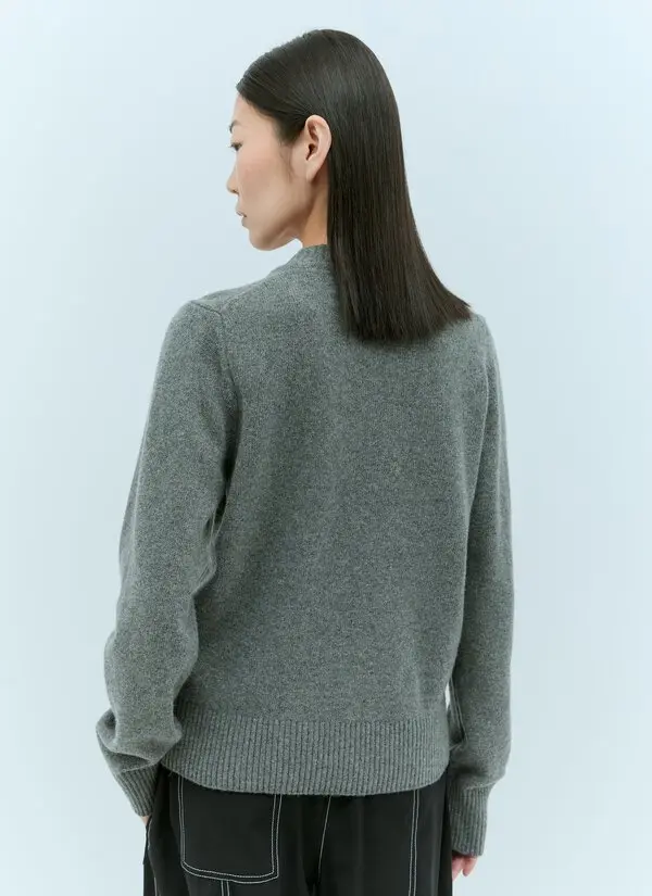 GANNI Graphic Strawberry Crewneck Sweater