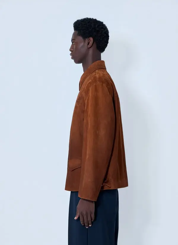 Miu Miu Suede Zip Jacket
