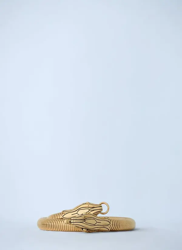 Chloé Snake Motif Belt - Gold