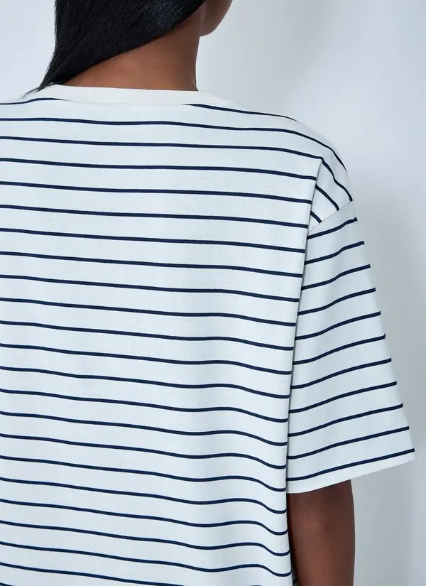 Miu Miu Logo Motif T-shirt