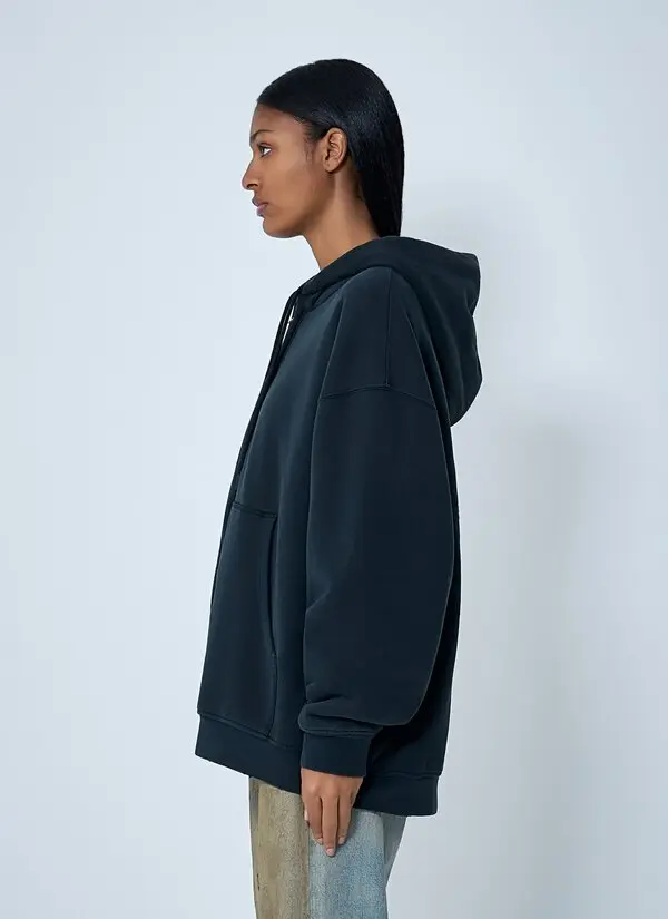 Acne Studios Zip-up Hooded Sweatshirt