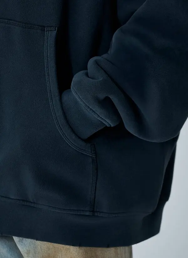 Acne Studios Zip-up Hooded Sweatshirt