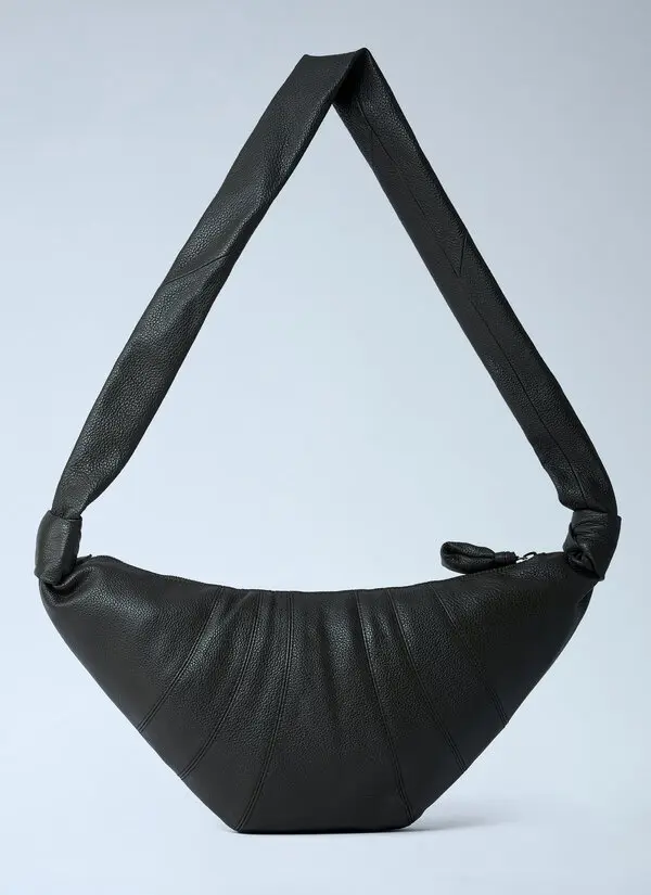 LEMAIRE Medium Croissant Crossbody Bag - Brown
