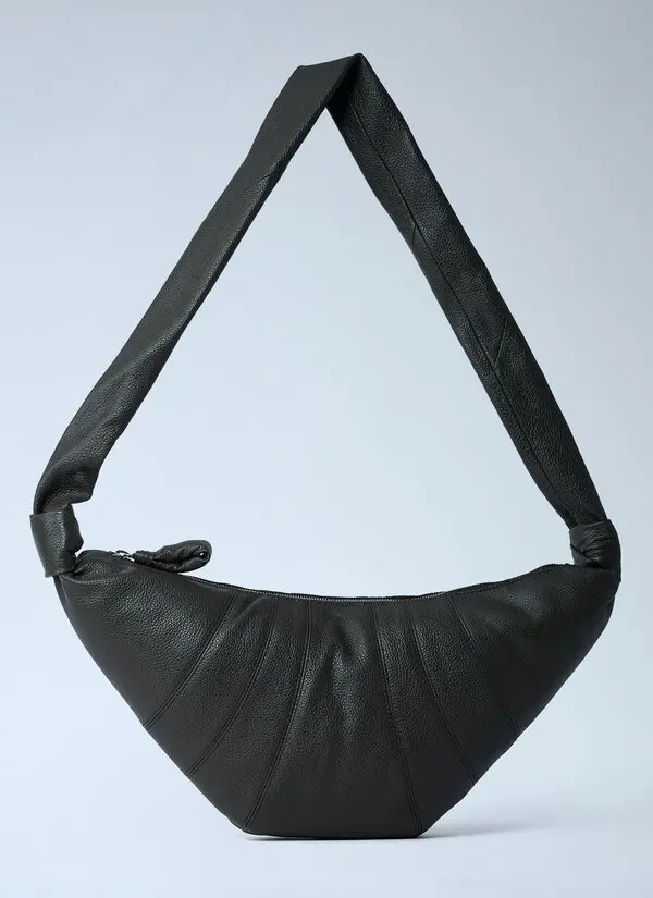 LEMAIRE Medium Croissant Crossbody Bag - Brown