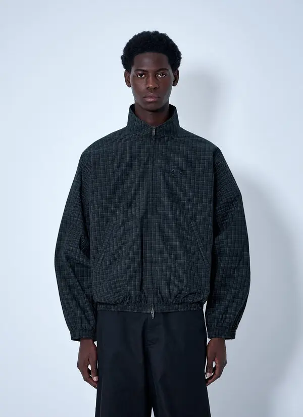 Balenciaga Checked Zip Jacket