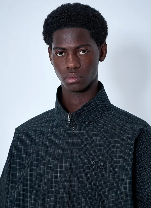 Balenciaga Checked Zip Jacket