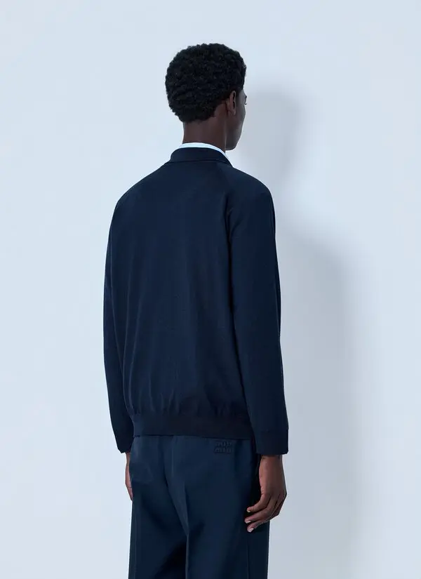 Miu Miu V-neck Knit Sweater