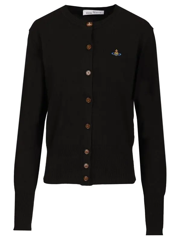 VIVIENNE WESTWOOD Bea Cardigan Wool & Silk Blend - Multicolor