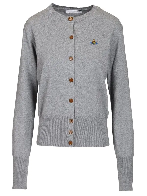 VIVIENNE WESTWOOD Bea Cardigan - Gray