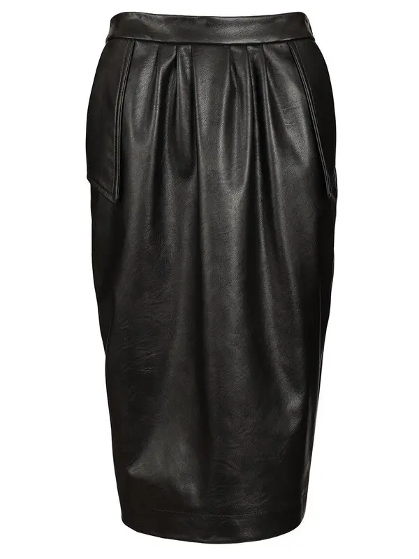 Stella McCartney Altermat Midi Skirt - Black