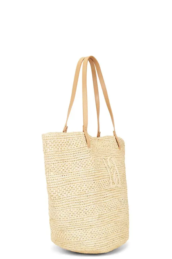 BY MALENE BIRGER Mirabelle Woven Raffia Handbag