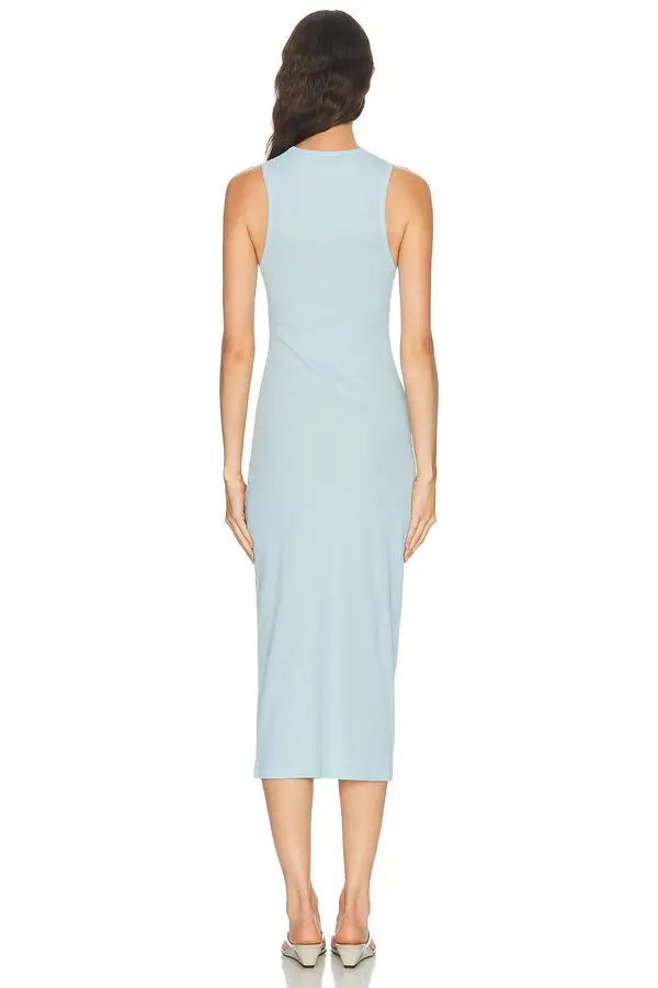 Wardrobe.NYC Ribbed Racer Dress