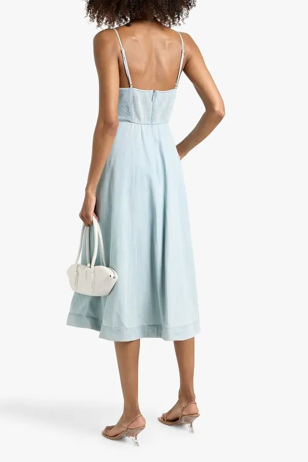 Zimmermann Denim Midi Dress