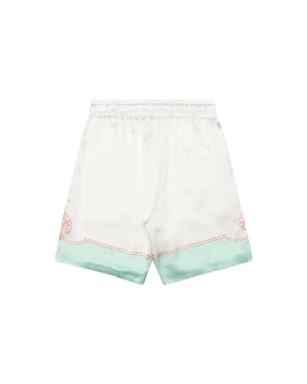 Casablanca Les Coquillages Silk Shorts