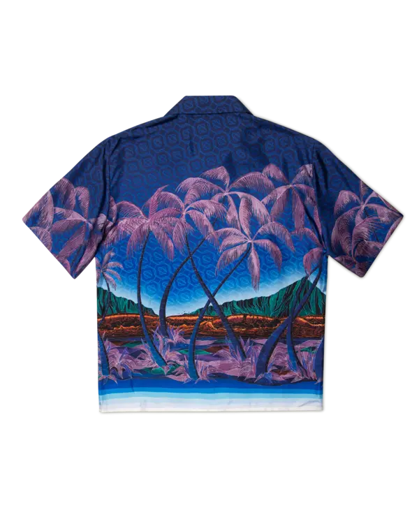 Casablanca Nuit A Maui Silk Shirt